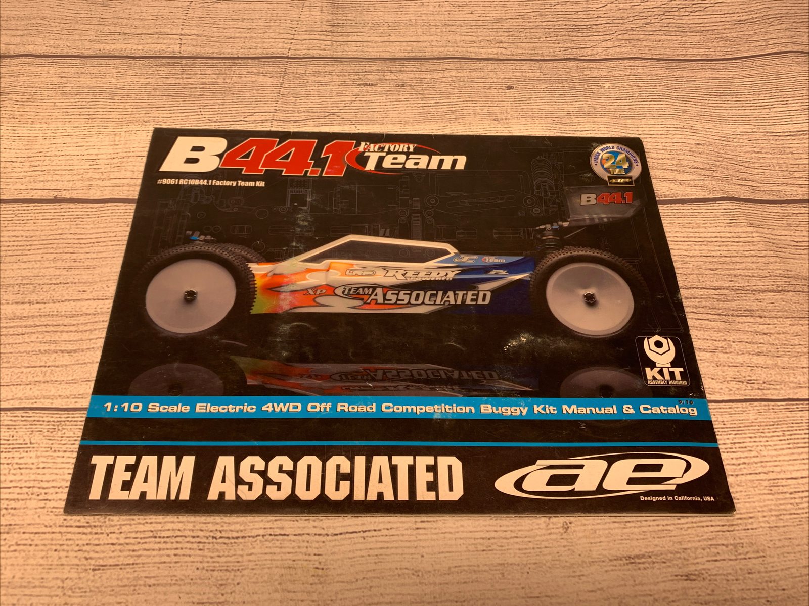 Team Associated B44.1 Owners Manual 4WD BUGGY SHELVE 1C | eBay