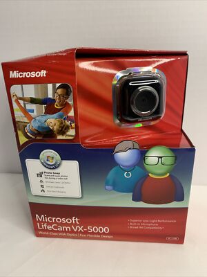 Microsoft - LifeCam VX-5000 - Web Cam - SEALED NEW | eBay