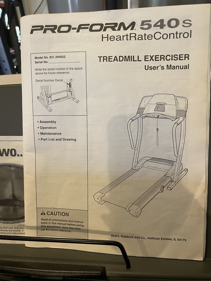Pro-form 540s Treadmill | eBay