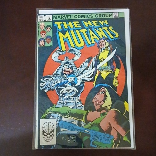 Marvel Comics The New Mutants #5 (1983) Bronze Age Bob McLeod Samurai ...