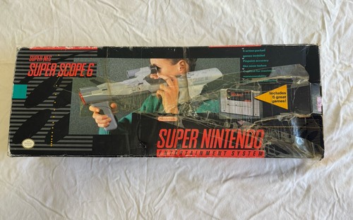 Super Scope Super Nintendo Entertainment System - Original Box ...