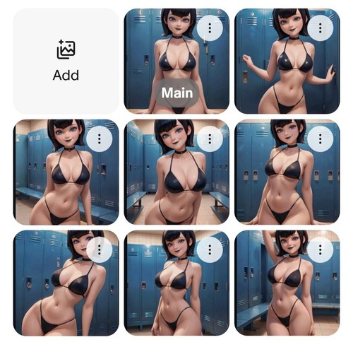 Vv Fan Art Card aceo–Retro 2.5x3.5" Limited Ed 8 Lot Mavis Dracula Waifu | eBay