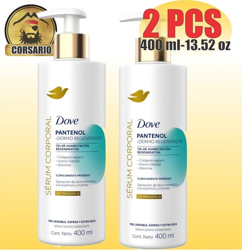 Dove Panthenol Body Serum 400 Ml- 13.52 OZ 2 PCS | eBay