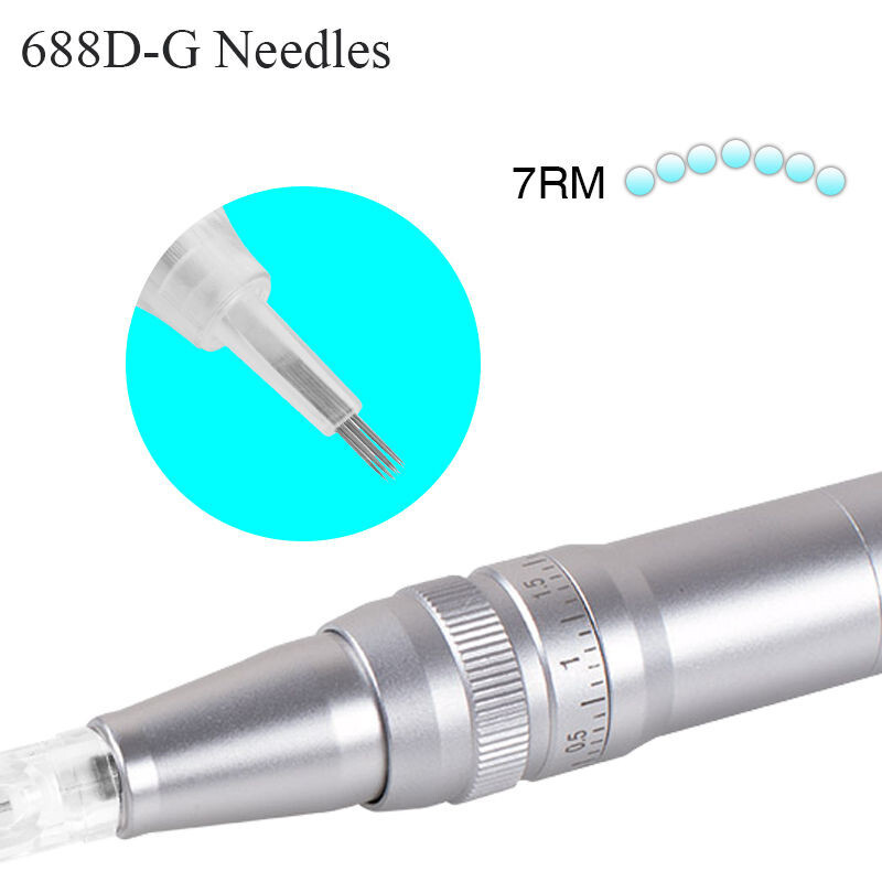 20Pc 600D-G Permanent Makeup Tattoo Cartridge Needle Fit For Nouveau ...