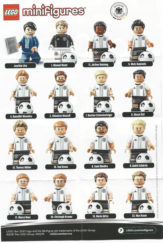 LEGO Minifigures CHECKLIST - Choose Your Series list | eBay
