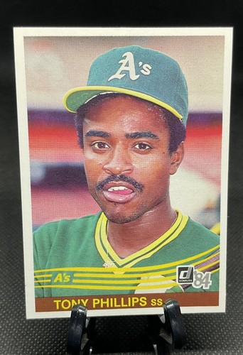 1984 Donruss #278 Tony Phillips RC - Oakland Athletics | eBay