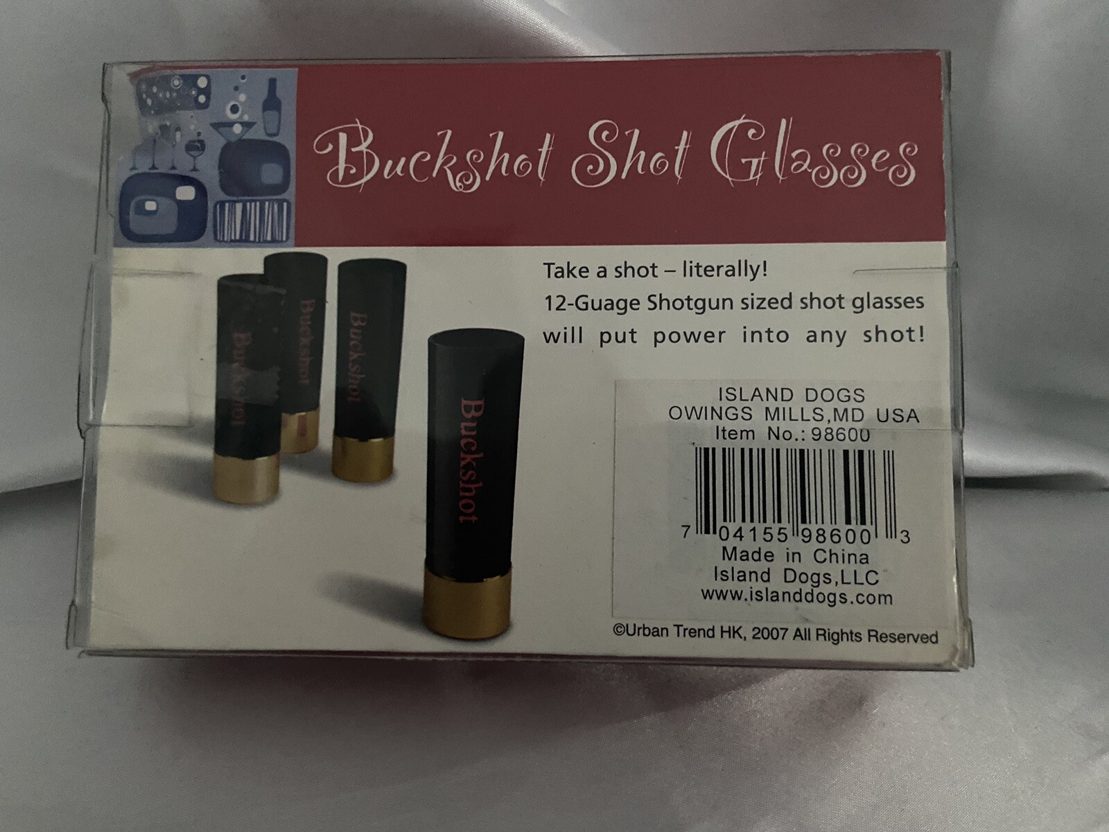 12 gauge shotgun shell shot glasses Set Of 4 New | eBay