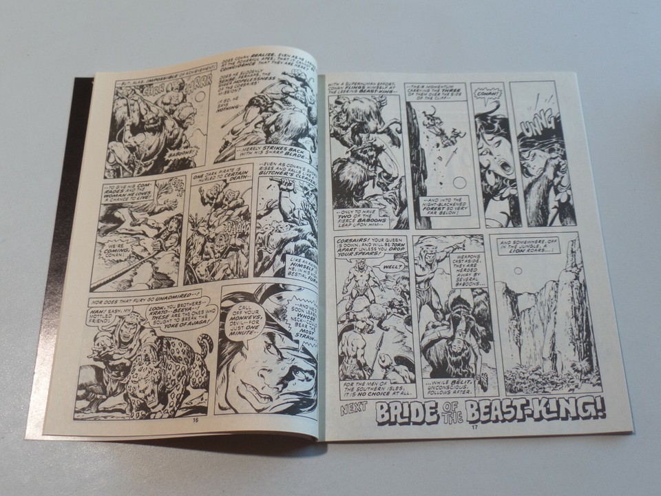 Stan Lee Presents CONAN SAGA #38 1990 Marvel Comic Book Conan The ...