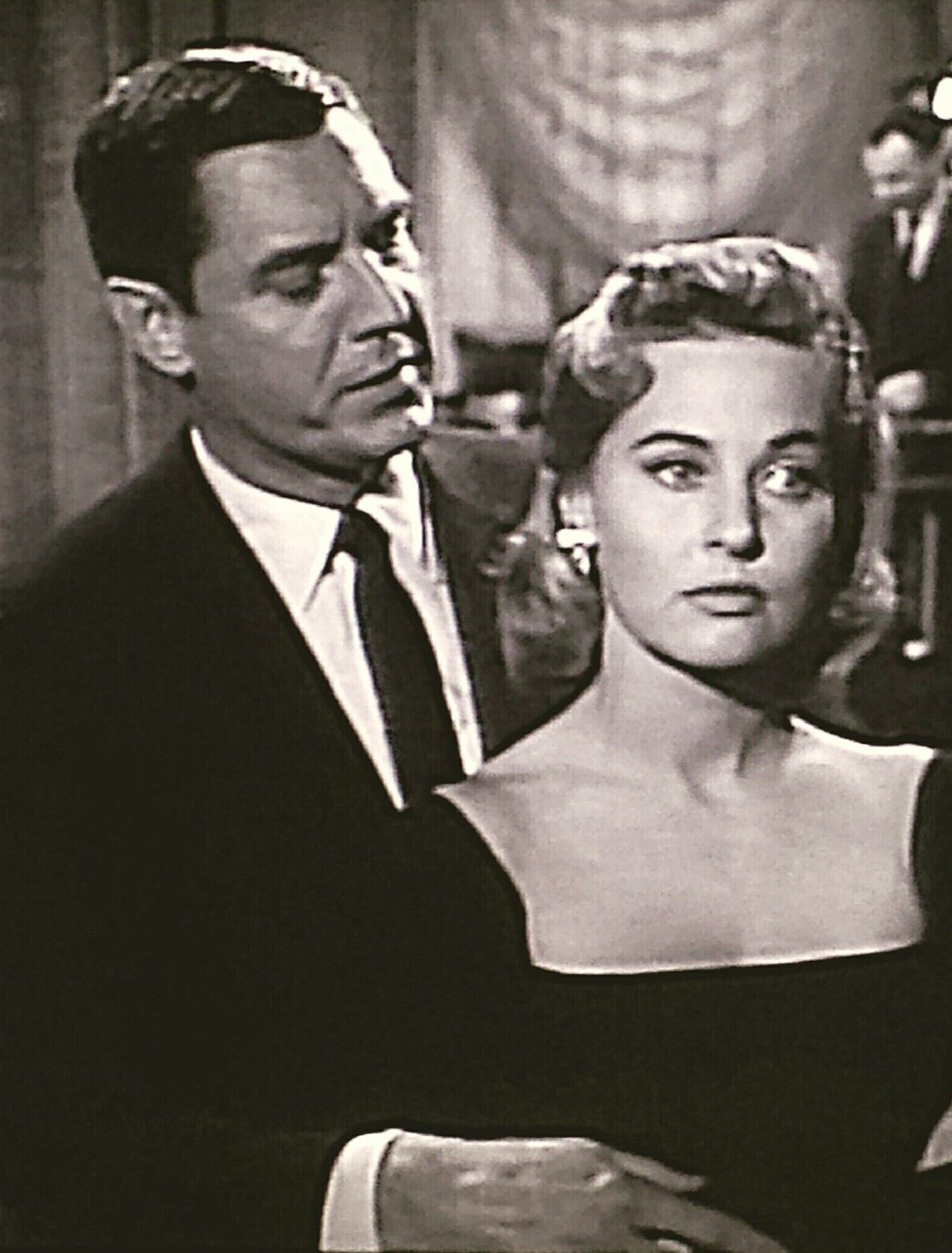 CRAIG STEVENS & LOLA ALBRIGHT in TV Show PETER GUNN Picture Photo Print ...
