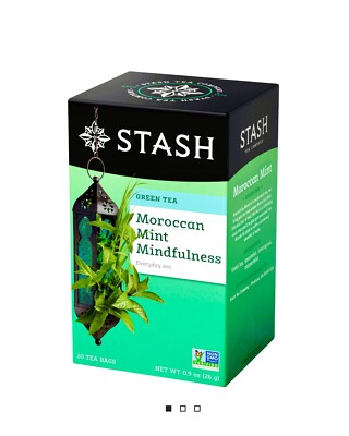STASH MOROCCAN MINT GREEN TEA - 20 CT - Free Gift - FREE Shipping! | eBay