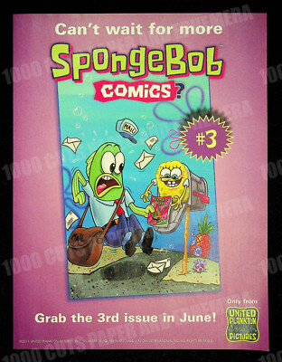 Spongebob Squarepants Bongo Comics Group 2011 Print Magazine Ad Poster ...