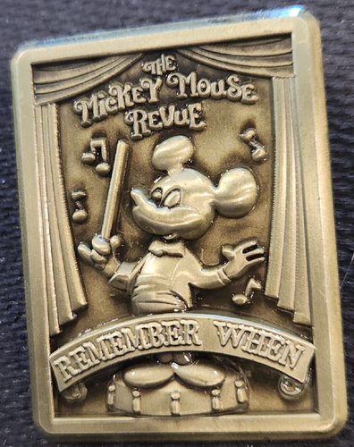 Disney Pin 00009 MICKEY MOUSE REVUE MUSIC CONDUCTOR WDW Remember When ...