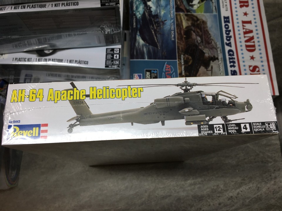 Revell 1/48 scale AH-64 Apache Helicopter model kit | eBay