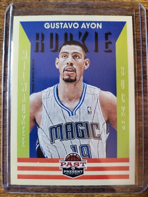 2012-13 Panini Past & Present Gustavo Ayon Rookie RC #247 Orlando Magic ...