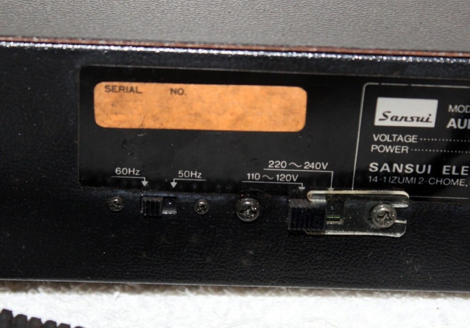 Sansui AT-15s Audio Program Timer 1v1 ~ Powers On ~ No Remote ~ Clean ...