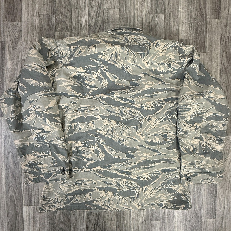 Civil Air Patrol ABU Digital Tiger Stripe Jacket Mens Large Regular ...