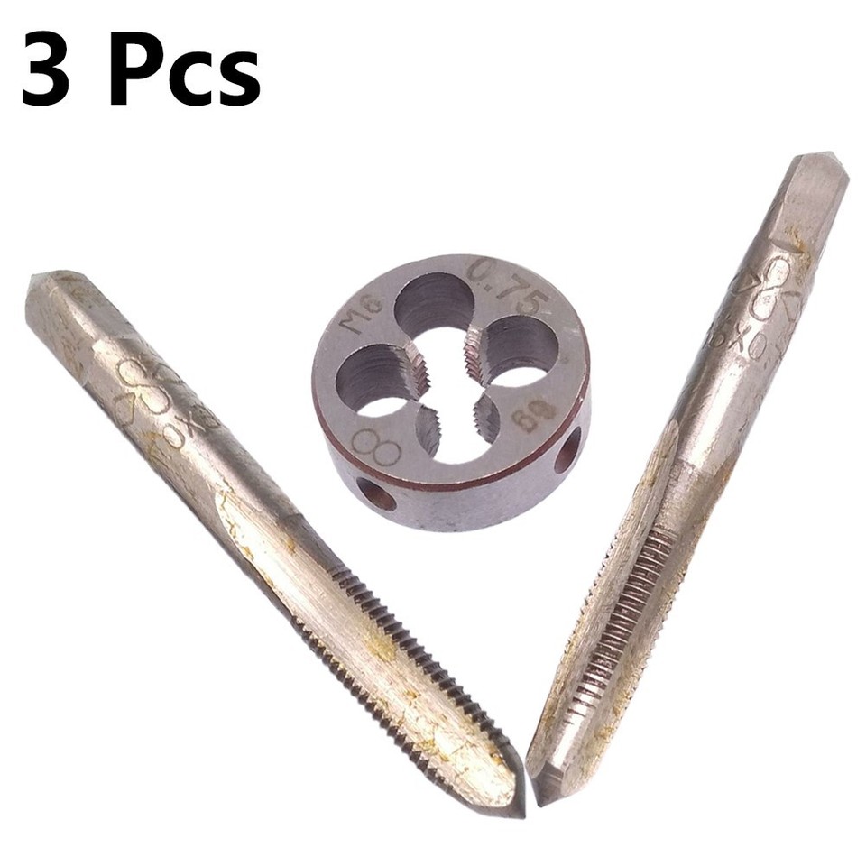 Tap Metric Thread M6 X 0.75mm Manufacturing Metalworking Kit Pipe Taps ...