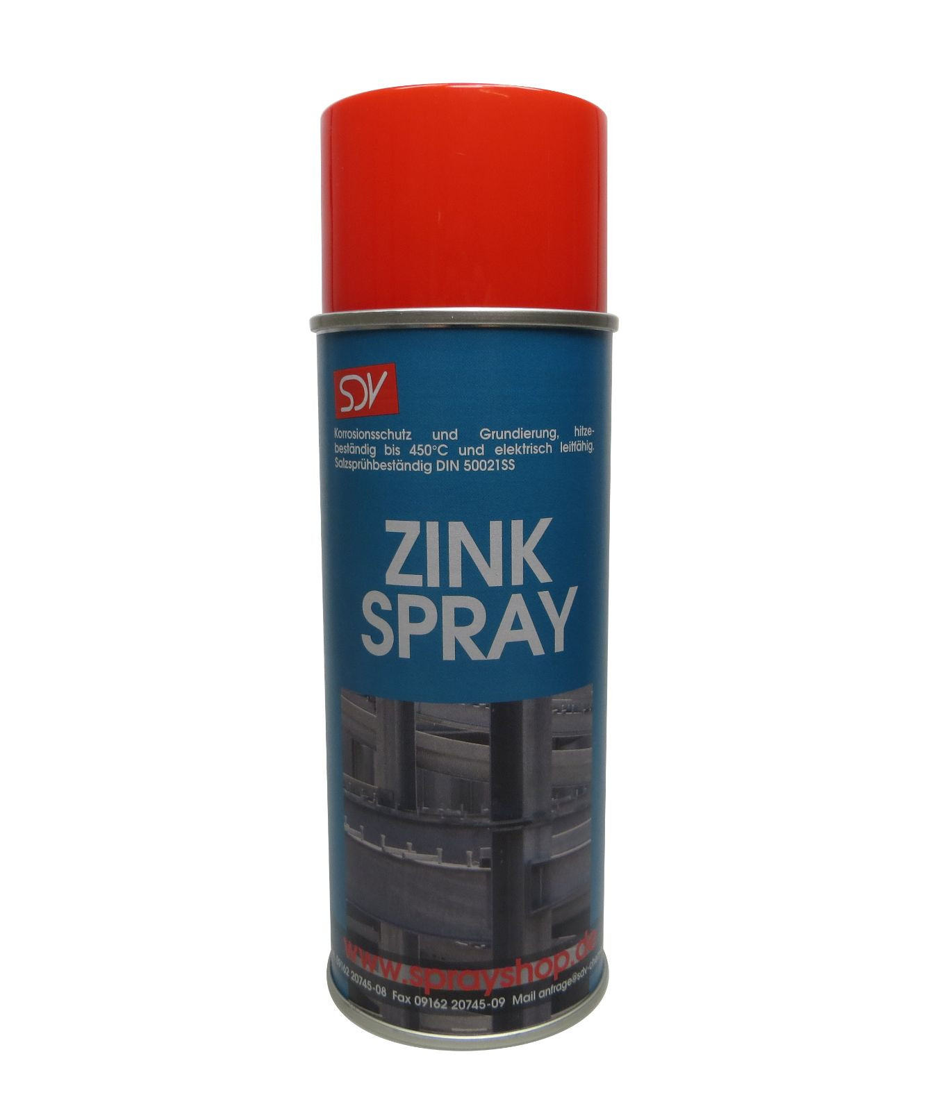 ZINKSPRAY 400ml Zinkstaub Rostschutz Grundierung Zinc Spray Zink Spray ...