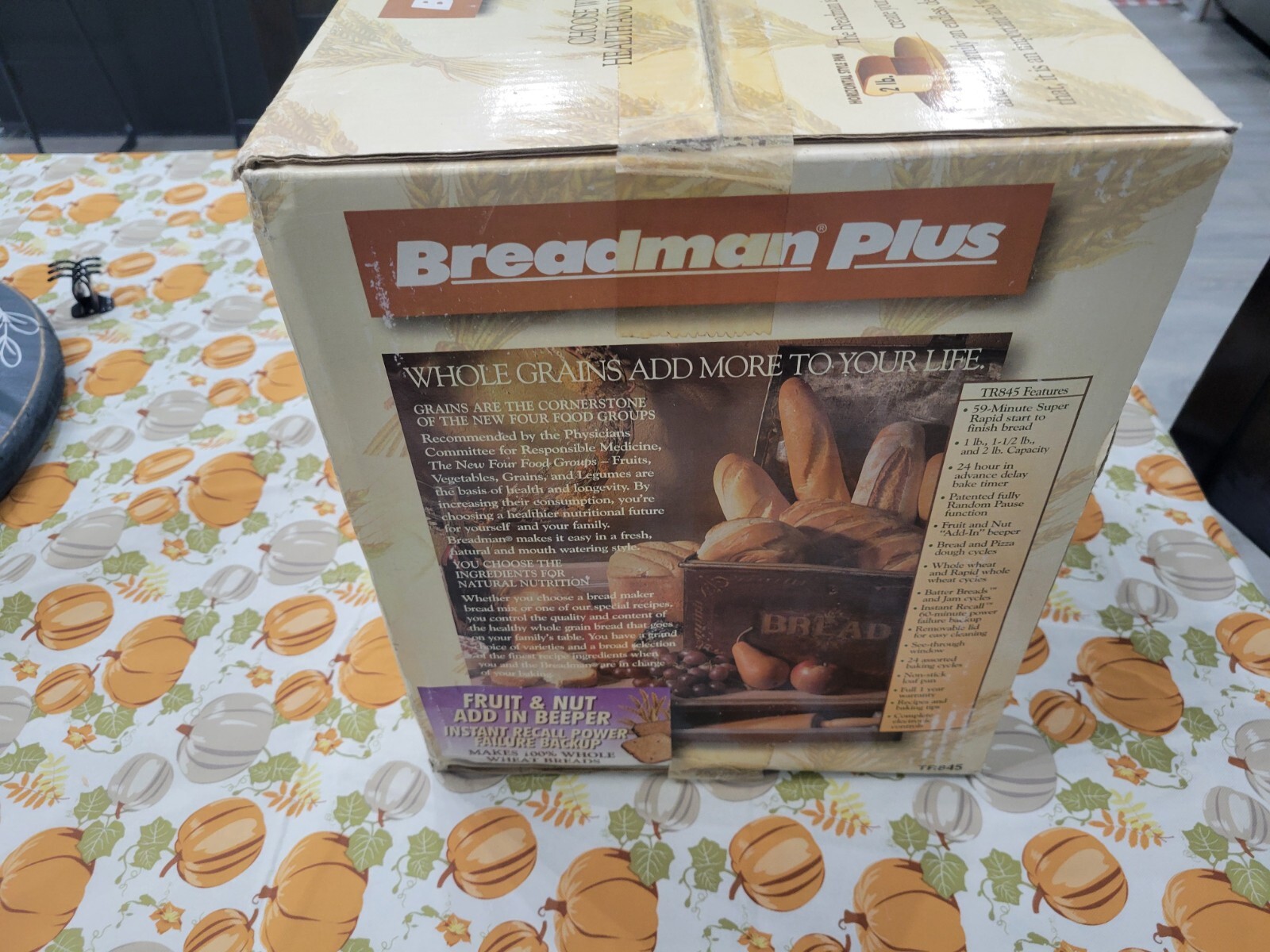 "New" NOS Breadman Plus - TR845 Bread Maker - NIB Sealed - | eBay