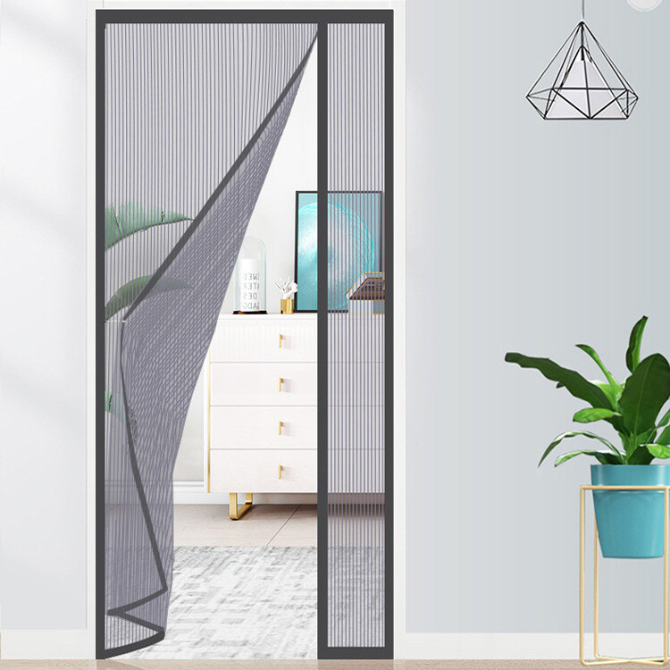 Magic Curtain Door Mesh Magnetic Fastening Mosquito Fly Bug Insect Net ...