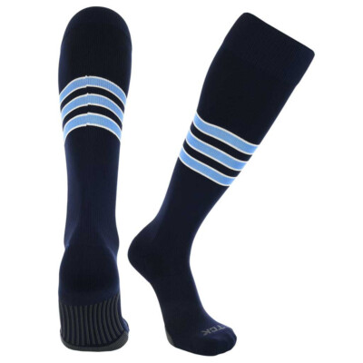 OTC Baseball, Softball Socks Blue/Lt Blue/White Striped Multiple Sizes ...
