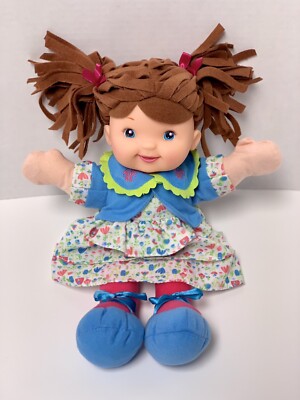 Talking Baby's First Hannah Praying Doll Plush Soft Brown Brunette 🔆SEE ...