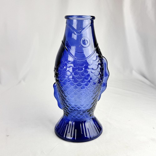 Fish Novelty Glass Blue Vase Target Bullseye Playground 2025 | eBay