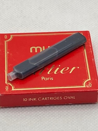 Cartier Fountain pen Refill Ref. VXRP0111 Black NOS vintage (Qty: 10 ...