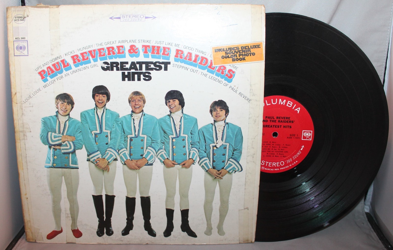 PAUL REVERE & THE RAIDERS GREATEST HITS ALBUM 12" LP COLUMBIA RECORDS ...
