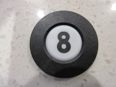 8 Ball Casino Chip Great Pool Billiards Golf Marker + FREE Las Vegas ...