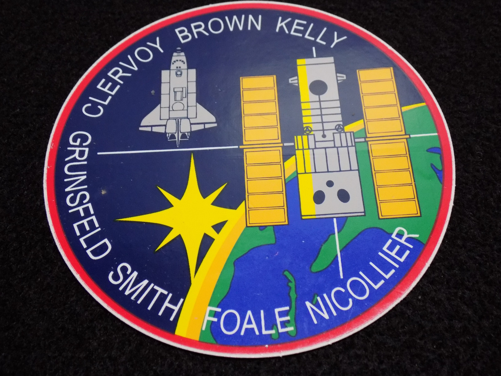 Official NASA STS-103 Patch Decal Space Shuttle | eBay