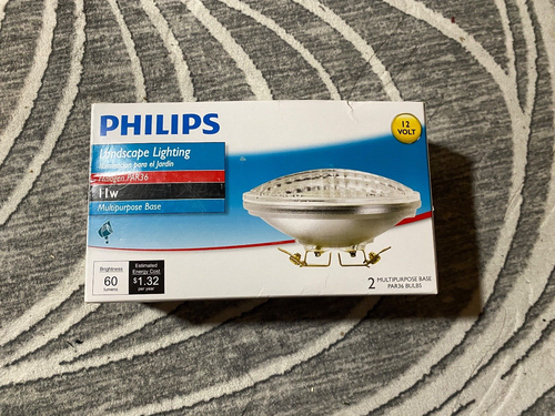 Philips Halogen PAR36 Landscape Lighting Bulb Pack of 2 11W 12V - open ...