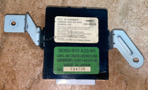 97-01 Honda CRV Door Lock Control Keyless Entry Module Relay # 38380 ...