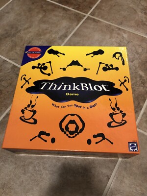 ThinkBlot Game What can you spot.1999 Think blot. Used | eBay