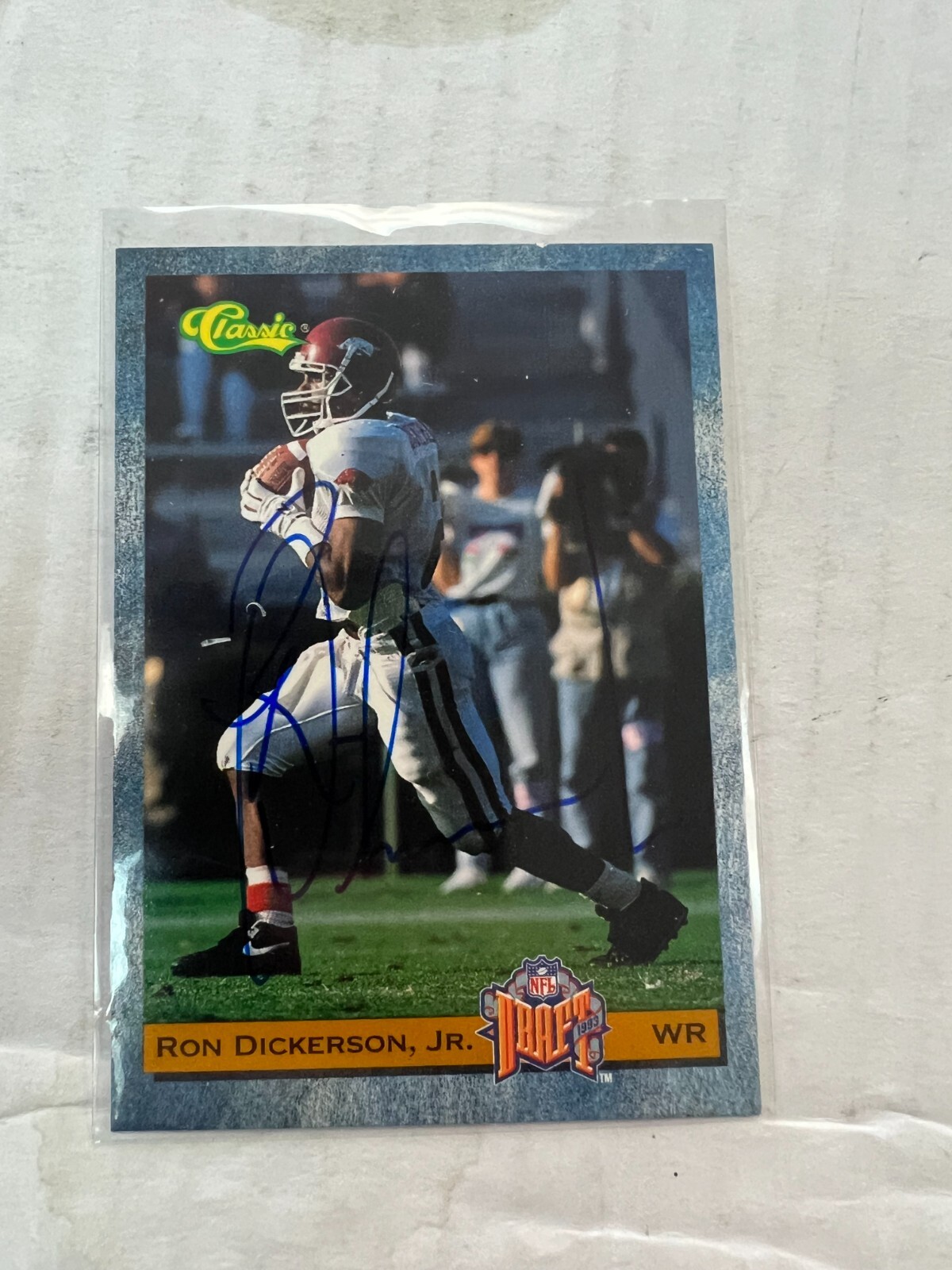 Ron Dickerson Jr. 1993 Classic Draft Rookie Auto #42 NrMt | eBay