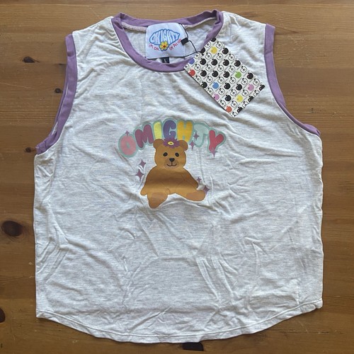 NWT O-mighty Teddy Bear Top Size Large Omighty | eBay