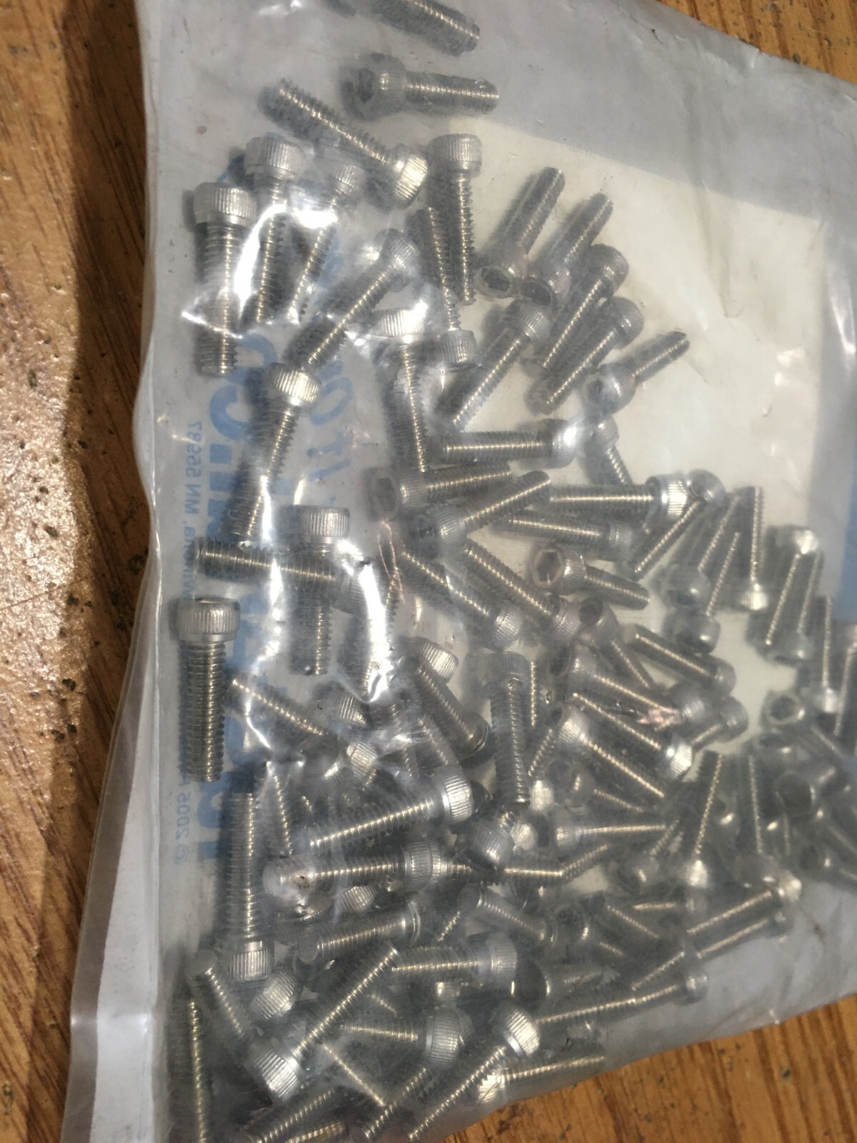 (100) #8-32 x 5/8" ASTM F837 Hex Drive Grade 18-8 Stainless Steel ...