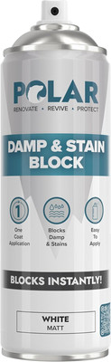 Polar Damp & Stain Block Spray - Matt White - 500Ml - Stops & Removes ...