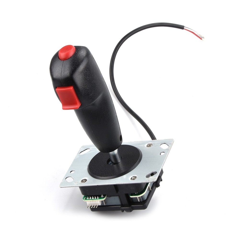 1*Arcade Game Cabinet Grap Flight Joystick Trigger Top Fire Button ...