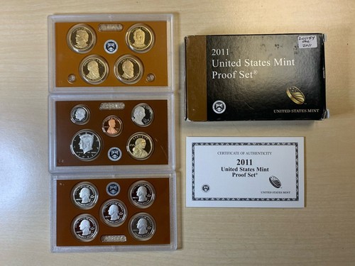 2011 US Mint Proof Set Box & COA**201154Ohe | eBay