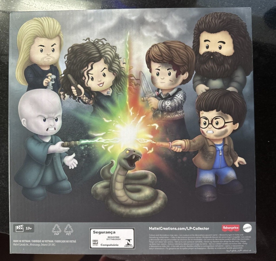 Little Collector People 6 Harry Potter Deathly Hallows Neville Hagrid ...