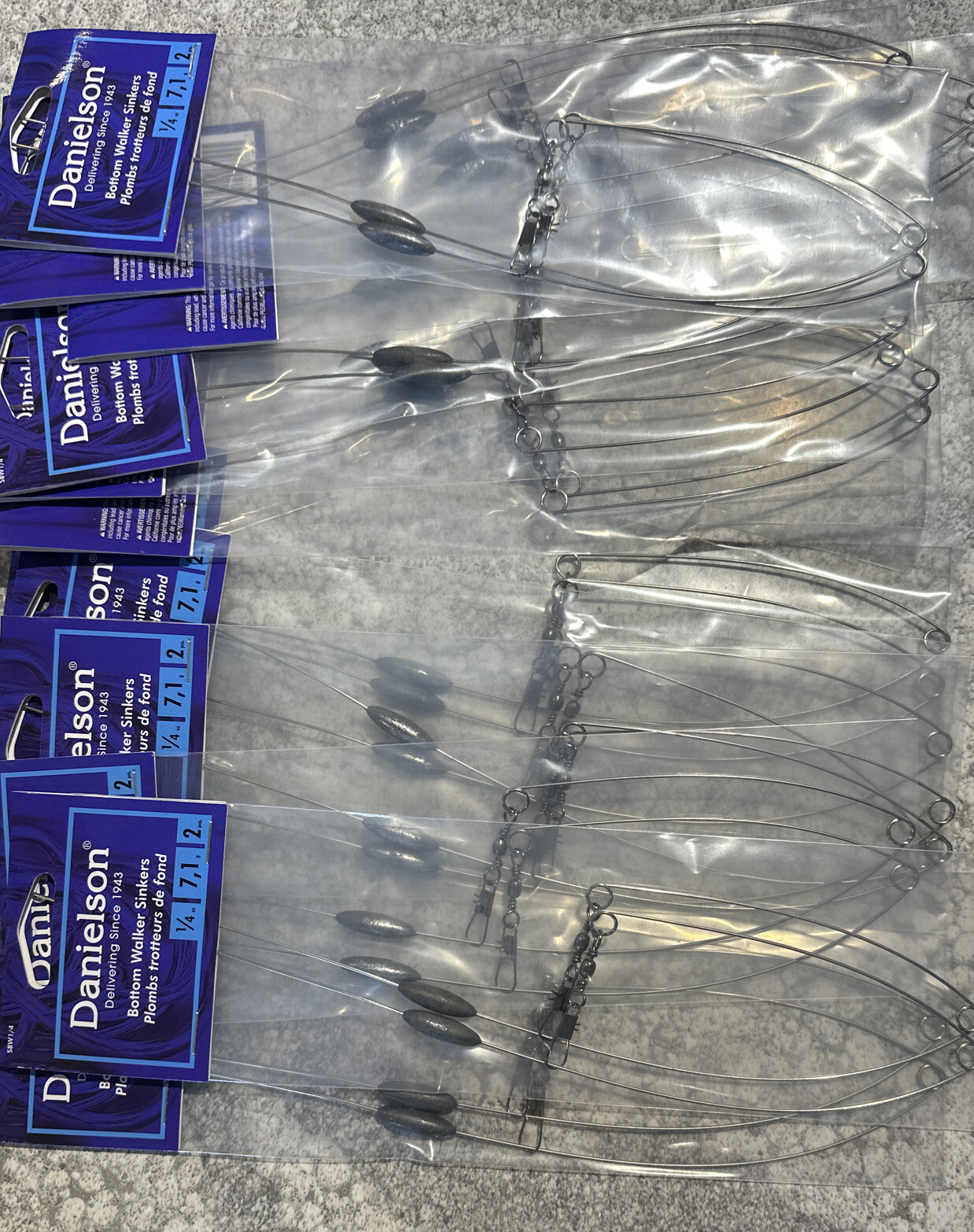 12 Packs Danielson Bottom Walker Bouncer 1/4 OZ Full Dealer Box 24 ...