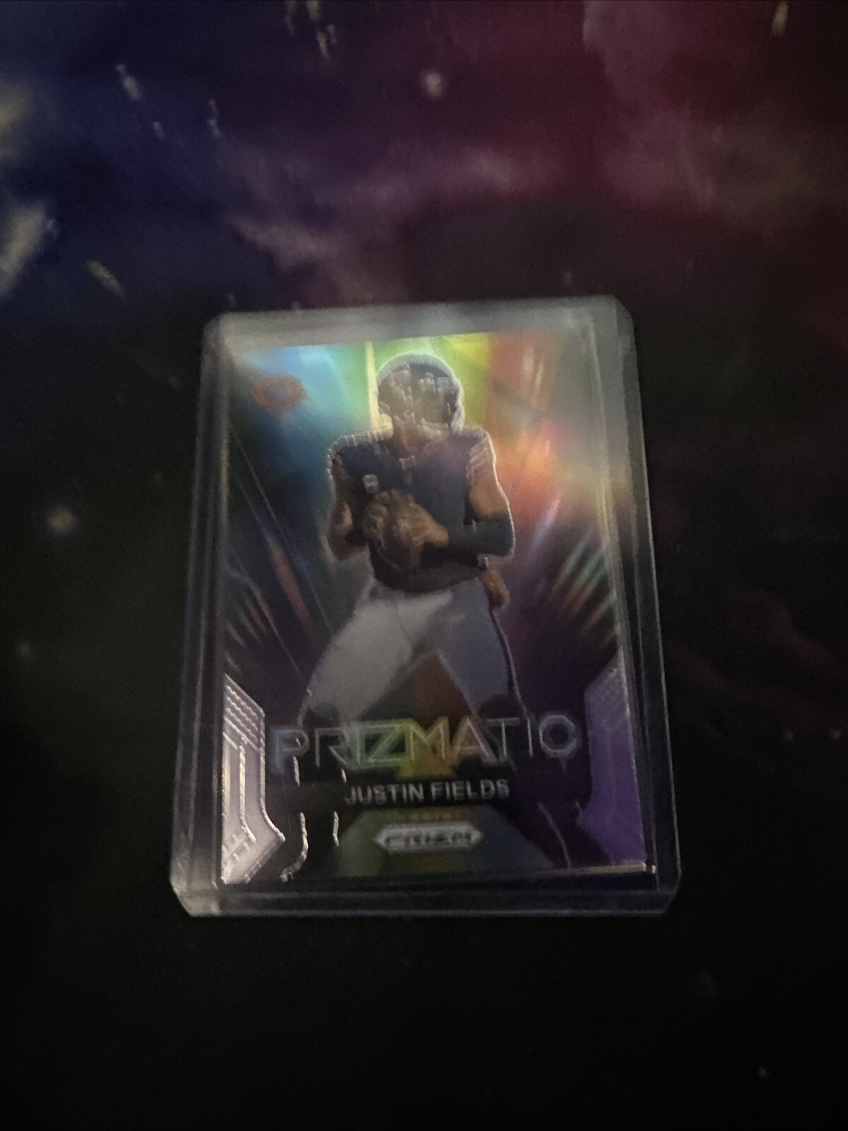 2023 Panini Prizm Justin Fields Prizmatic Insert #3 Chicago Bears | eBay