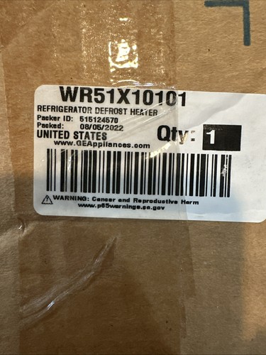 Brand New! OEM GENUINE WR51X10101, Refrigerator Defrost Heater | eBay