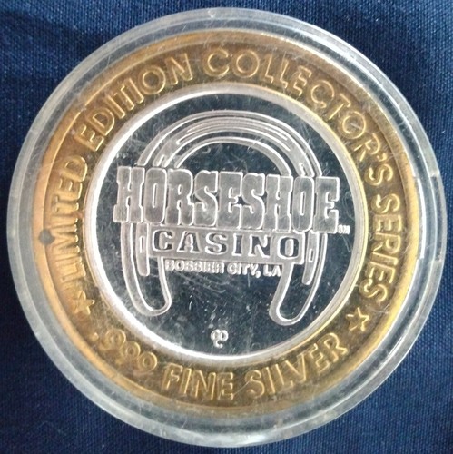Horseshoe $10 Gaming Casino Token .999 SILVER Strike | eBay
