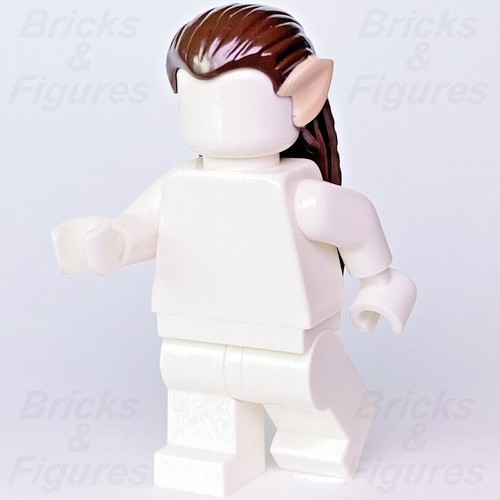 LEGO The Lord of the Rings Elf Ears Hair Minifigure Part Dark Brown ...