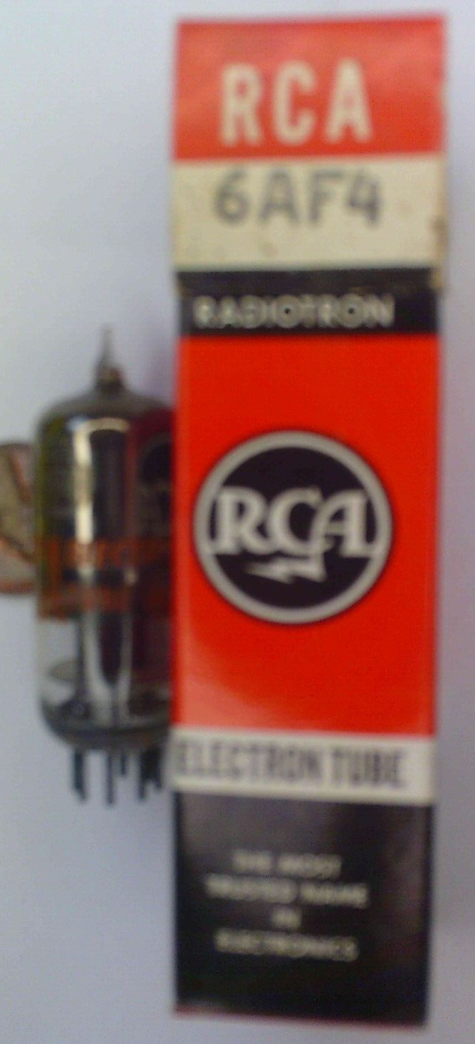 RCA UHF Medium-mu Triode 6AF4 Vacuum Tube for sale online | eBay