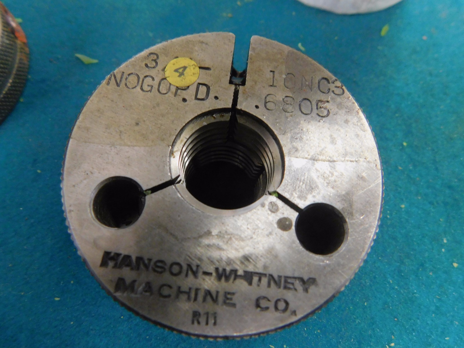 Hanson Whitney USA No Go Thread Ring Gage 3/4"-10 NC-3 | eBay