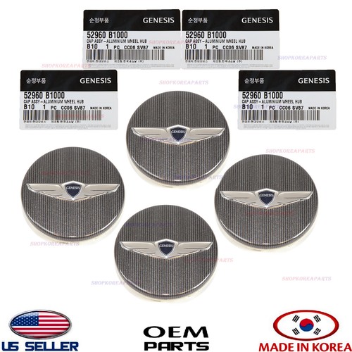 Wheel Center Cap SET 4PCS OEM GENUINE G80 GENESIS SEDAN 2015-2017 ...