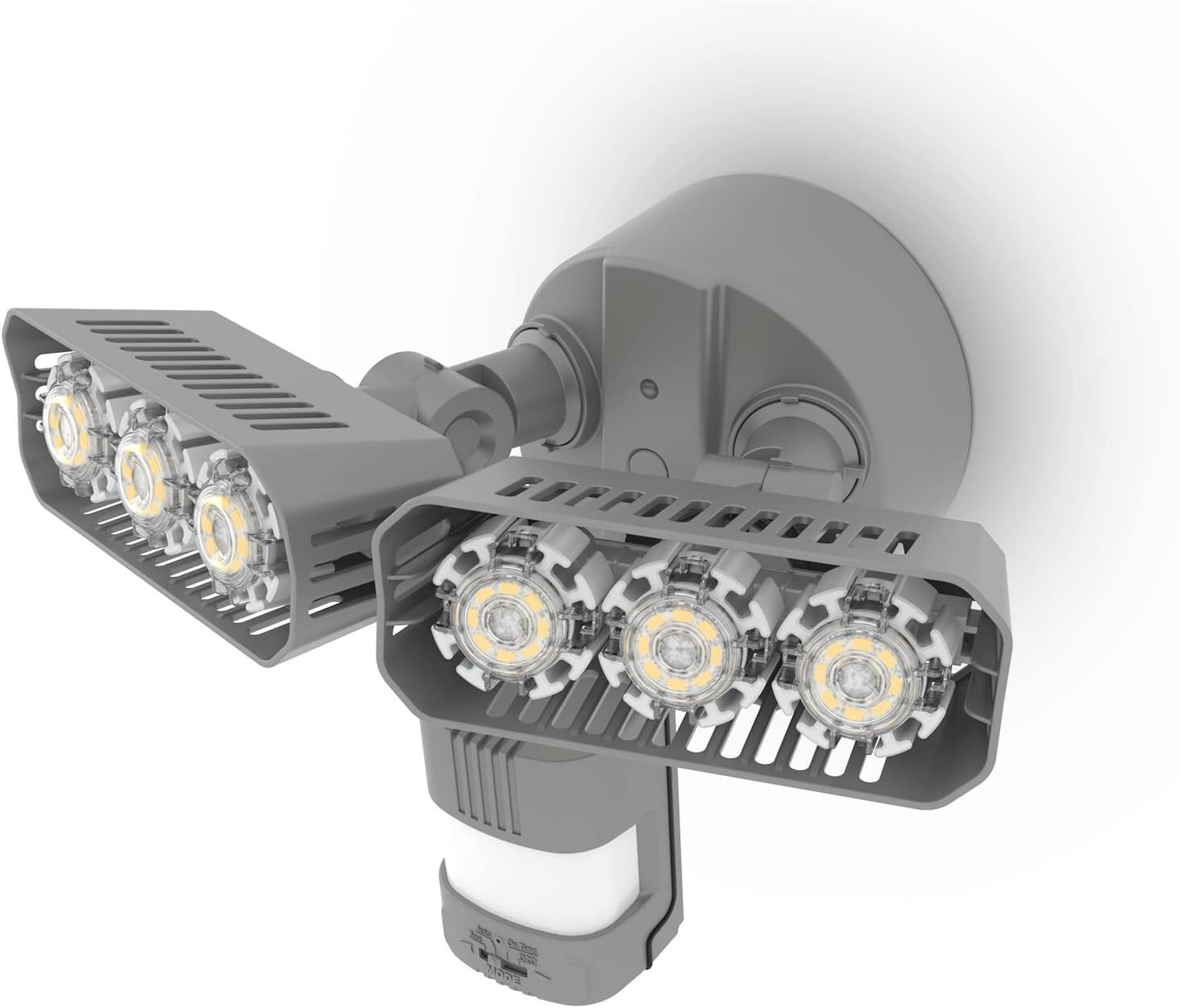 Outdoor LED Motion Sensor lights PIR 27W=200W 4 Modes Floodlights IP65 ...